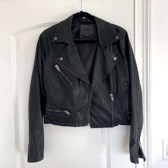 Blank NYC | Jackets & Coats | Blank Nyc Vegan Faux Leather Crop Moto Jacket | Poshmark